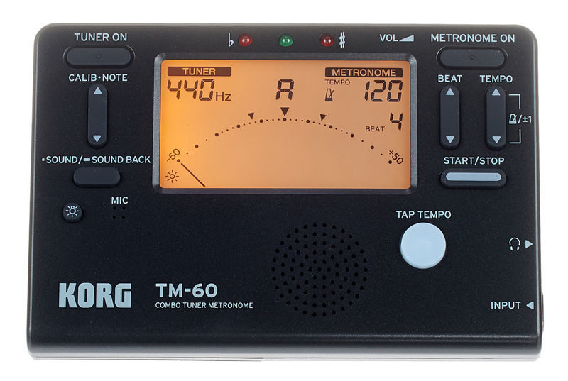 Korg TM-60 Black iMuso