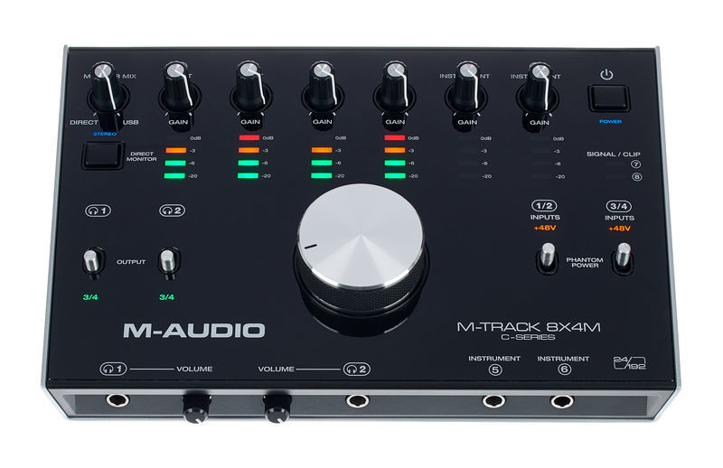 M-Audio M-Track 8x4M iMuso