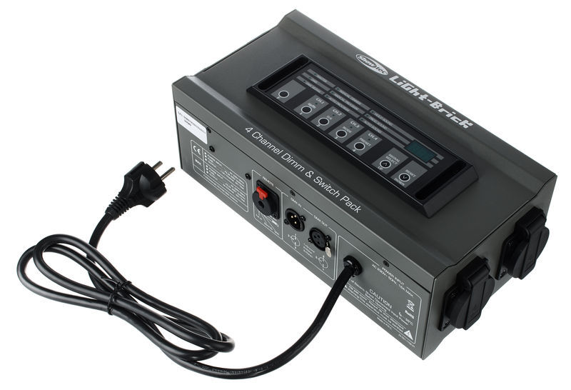 Showtec Lightbrick 4 Ch. Dimm Pack DMX iMuso