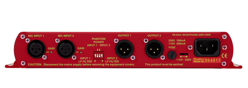 Sonifex Redbox RB-MA2 Mic Preamp iMuso